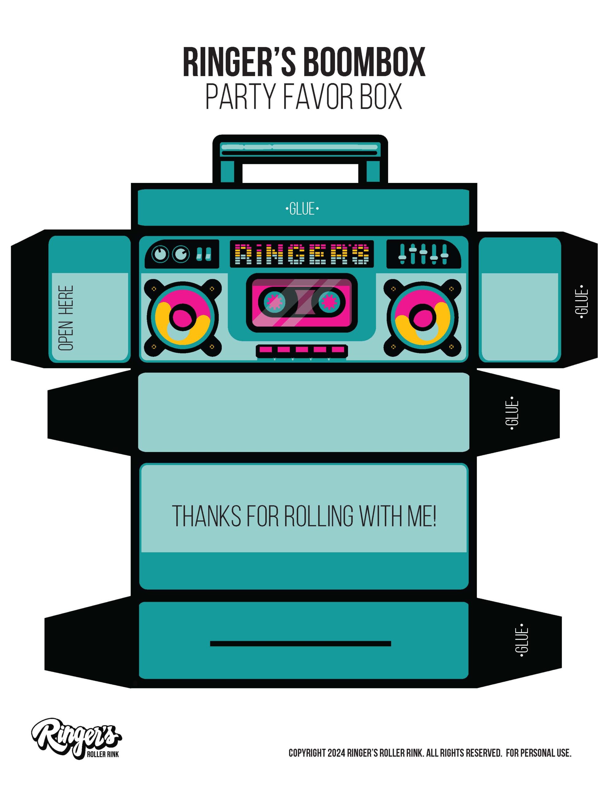 Birthday Party Resources - Ringer's Roller Rink